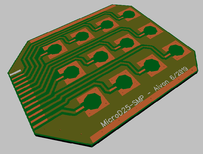Micro-D25 adapters – Aivon Ltd